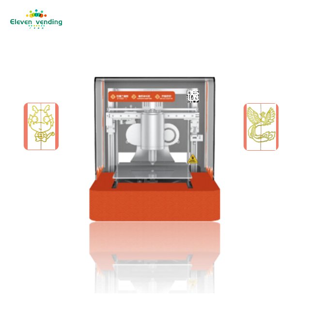 Sugar art vending machine for Custom sugar painting