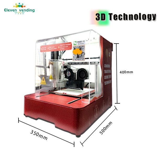 Sugar art vending machine for Custom sugar painting