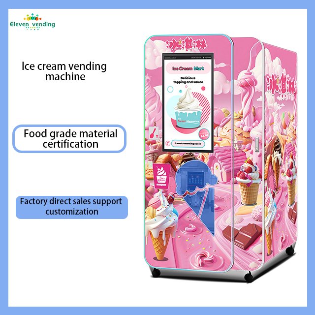 automatic Ice Cream Vending Machine for sale Factory Direct